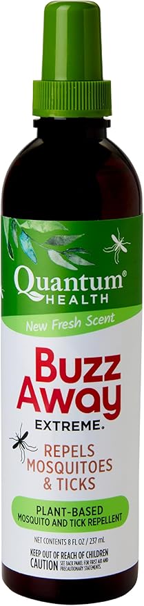 Amazon.com: Quantum Health Buzz Away Extreme - DEET-free Insect ...