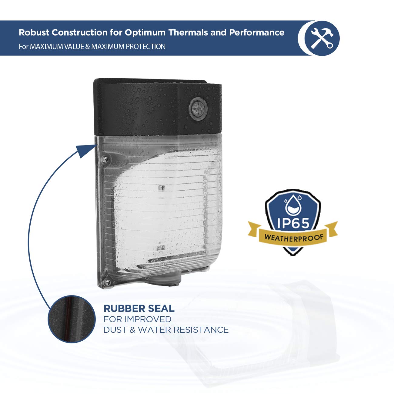 Photocell Outdoor Wall Mount Galvanized Knightsbridge Fixed Single