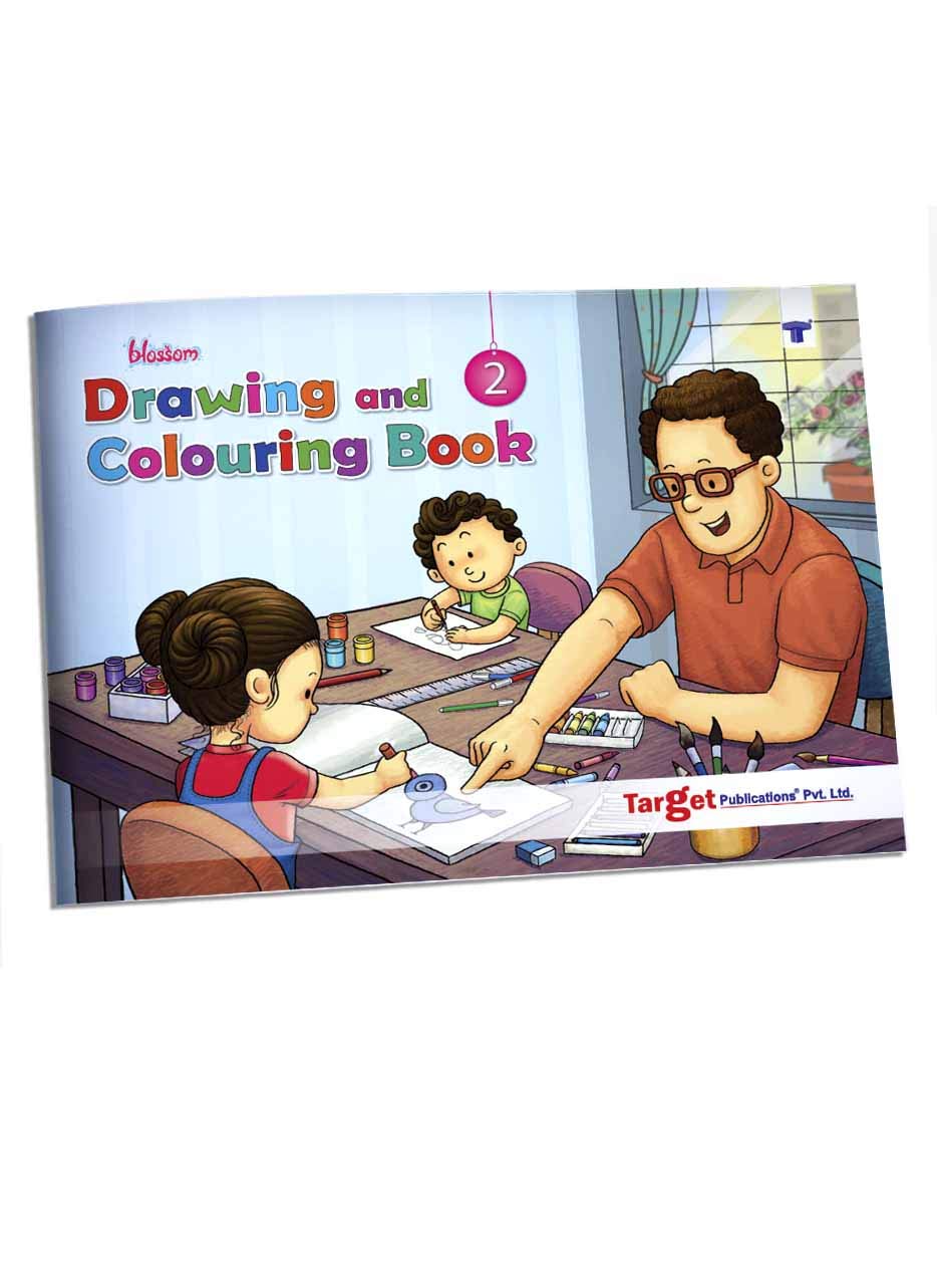 Buy Blossom Drawing and Colouring Activity Books for Kids | Step by ...