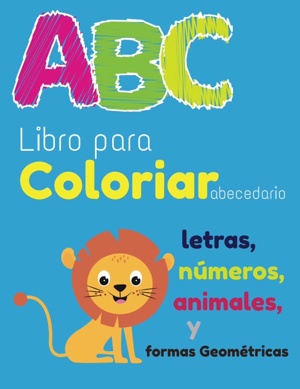 Abc Libro Para Colorear Abecedario Libro Para Colorear Animales Numeros ...