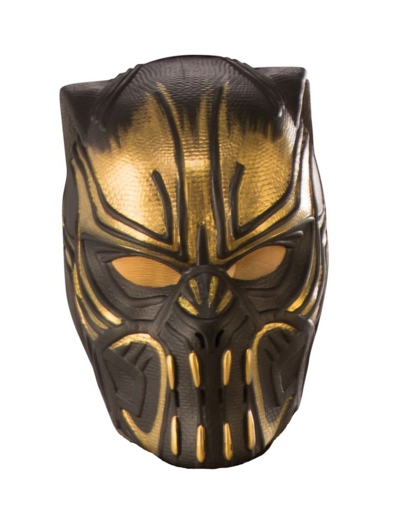 Amazon.com: Marvel Black Panther Child's Erik Killmonger Half-Mask ...