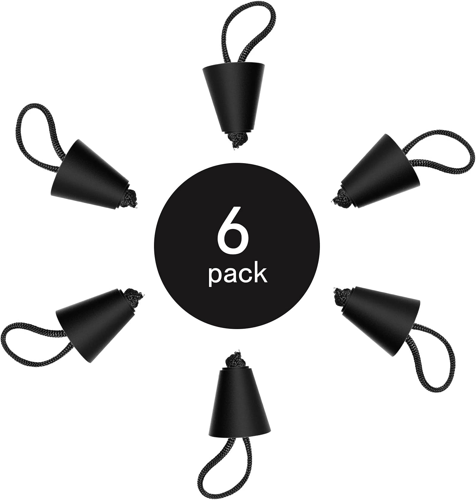Amazon.com: Amarine-made Pack of 4 Universal Kayak Scupper Plug Kit,Fit ...
