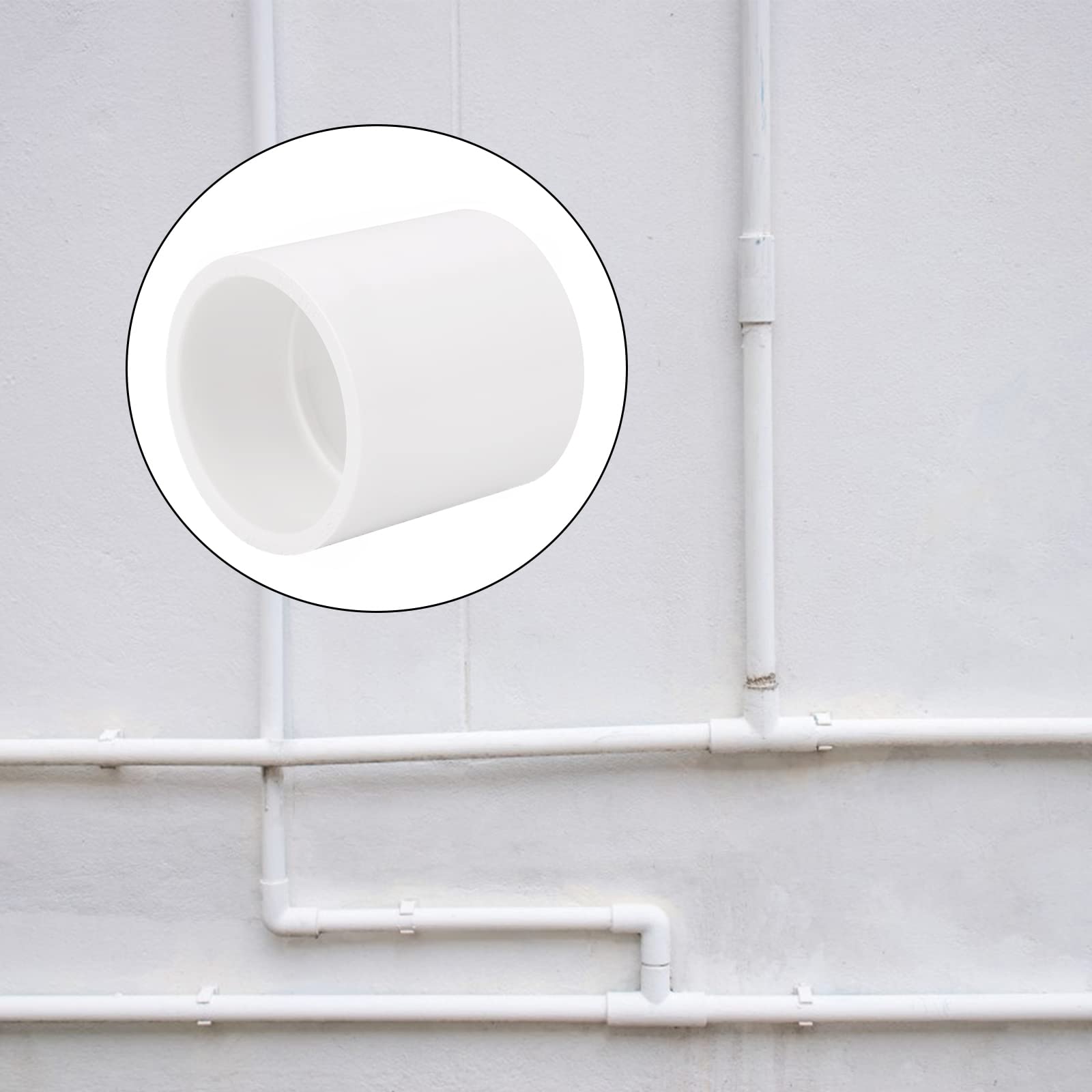 Snapklik.com : 10Pack 1-1/4 PVC Pipe Coupling Adapter Pipe Fittings