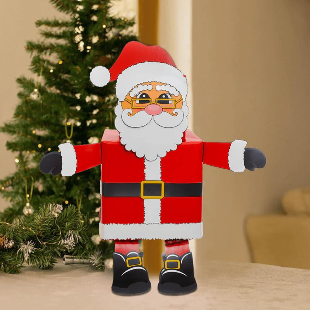 Amazon.com: Bundlz of Joy Santa Gift Box Decoration Kit | Transform ...