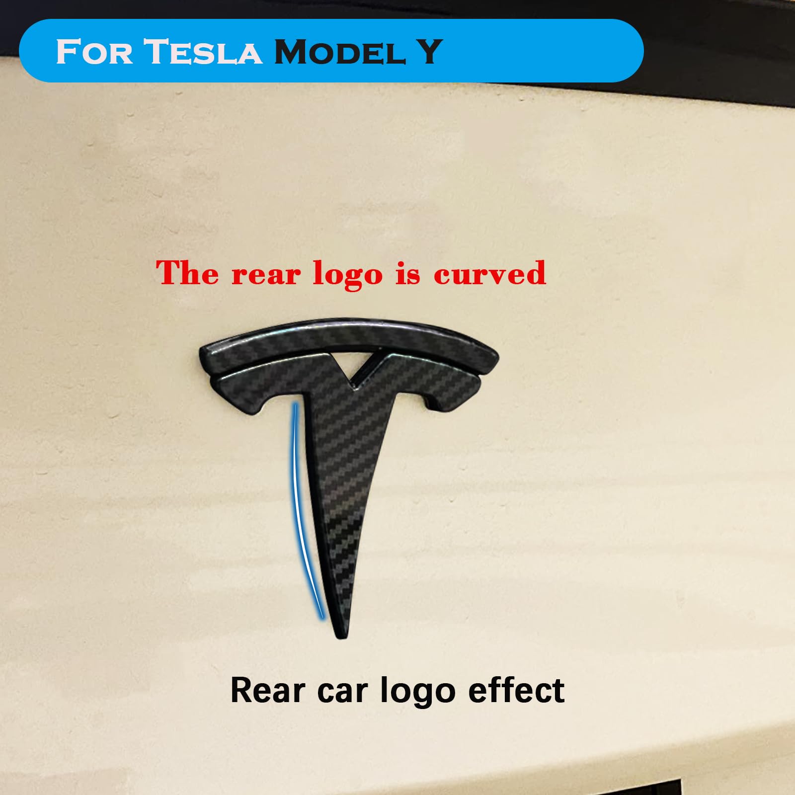 Snapklik.com : Yhcdsea Model Y Logo Sticker Cover Emblem Badge Decals ...