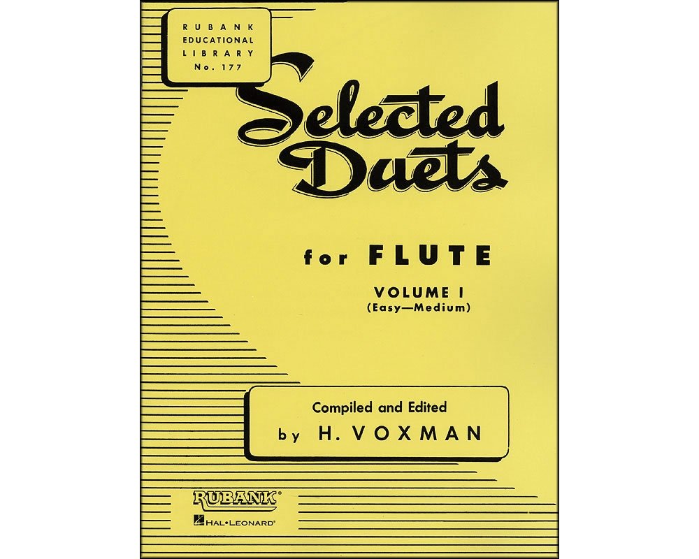 Amazon.com: Hal Leonard Rubank Selected Duets For Flute Vol 1 Easy ...