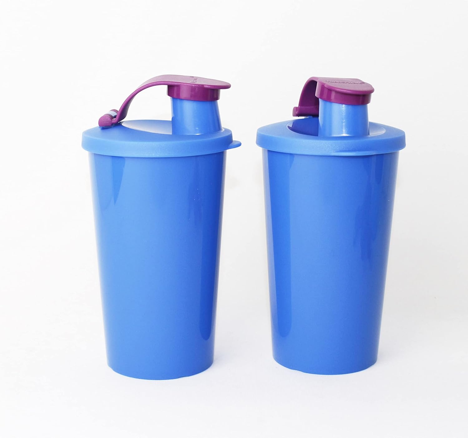 Tupperware Gobelet bleu/violet avec couvercle anti-fuite 2 x 330 ml ...