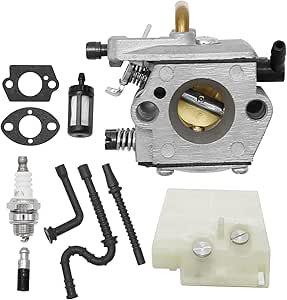 Anxingo Carburetor Kit for Stihl 024 026 MS240 MS260 024AV 024S Chainsaw Carb for Walbro WT-194 ...