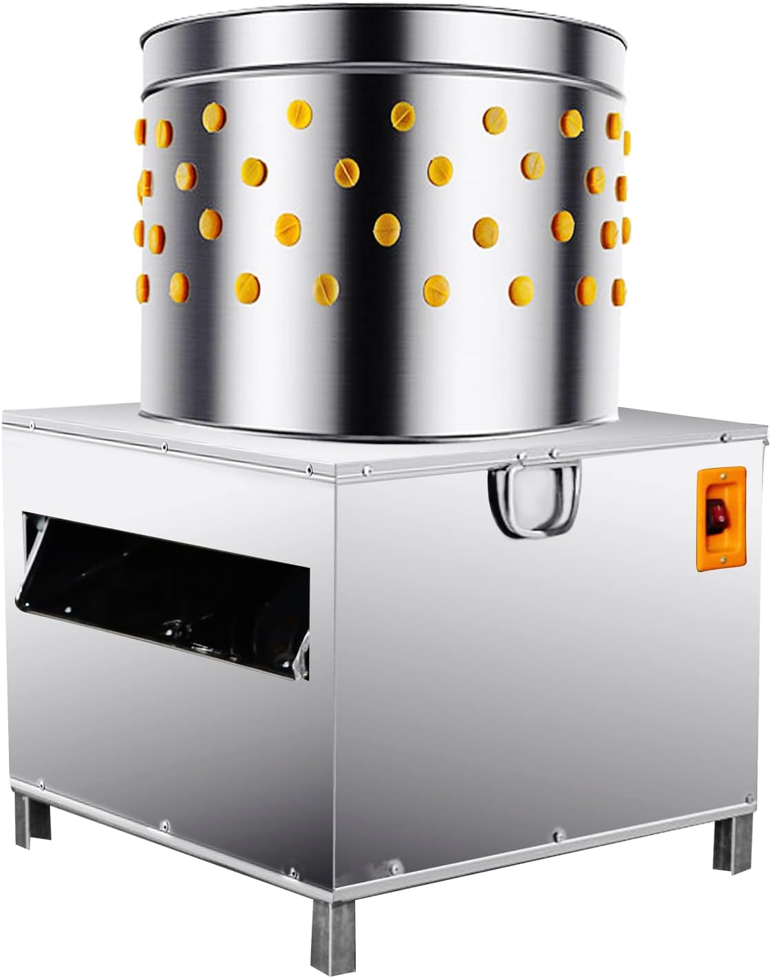 Amazon.com : Eachbid 20Inch Stainless Steel Chicken Plucker Barrel ...