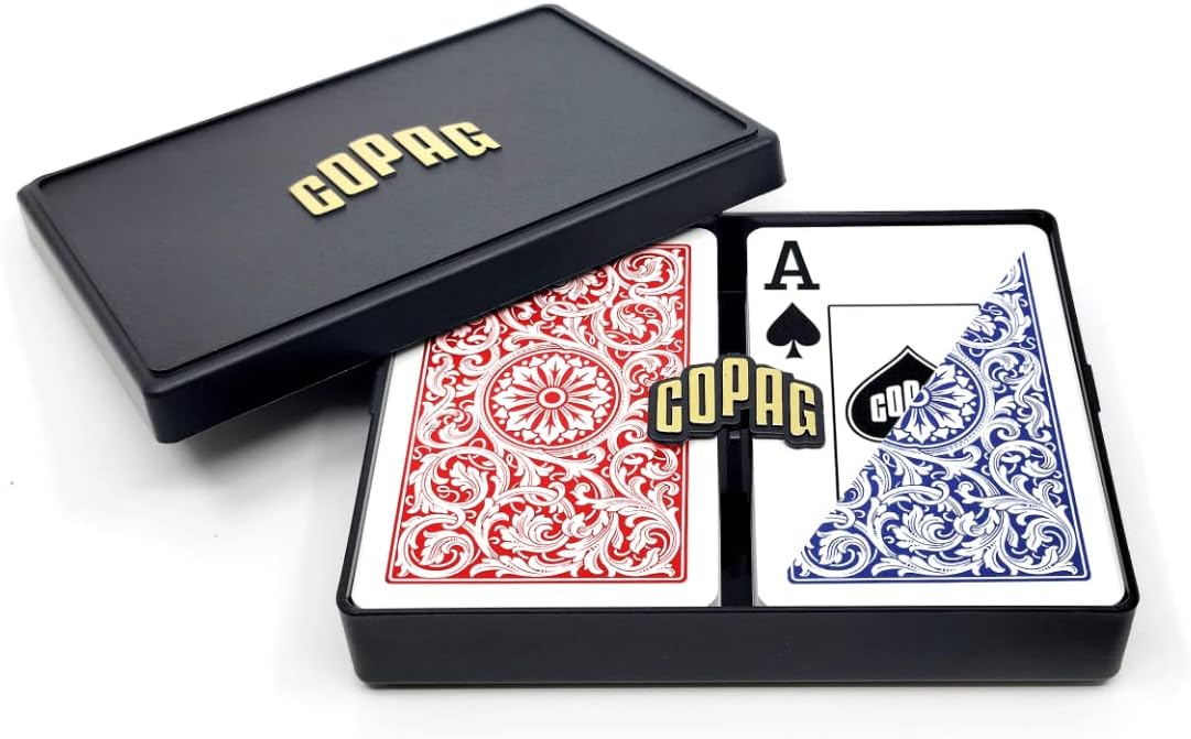 Amazon.com: Caspari Double Deck of Bridge Playing Cards, Van Gogh ...