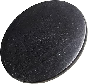 Amazon.com: Stonoryx - Black Marble Chakla for Roti Non-Slip Rolling ...
