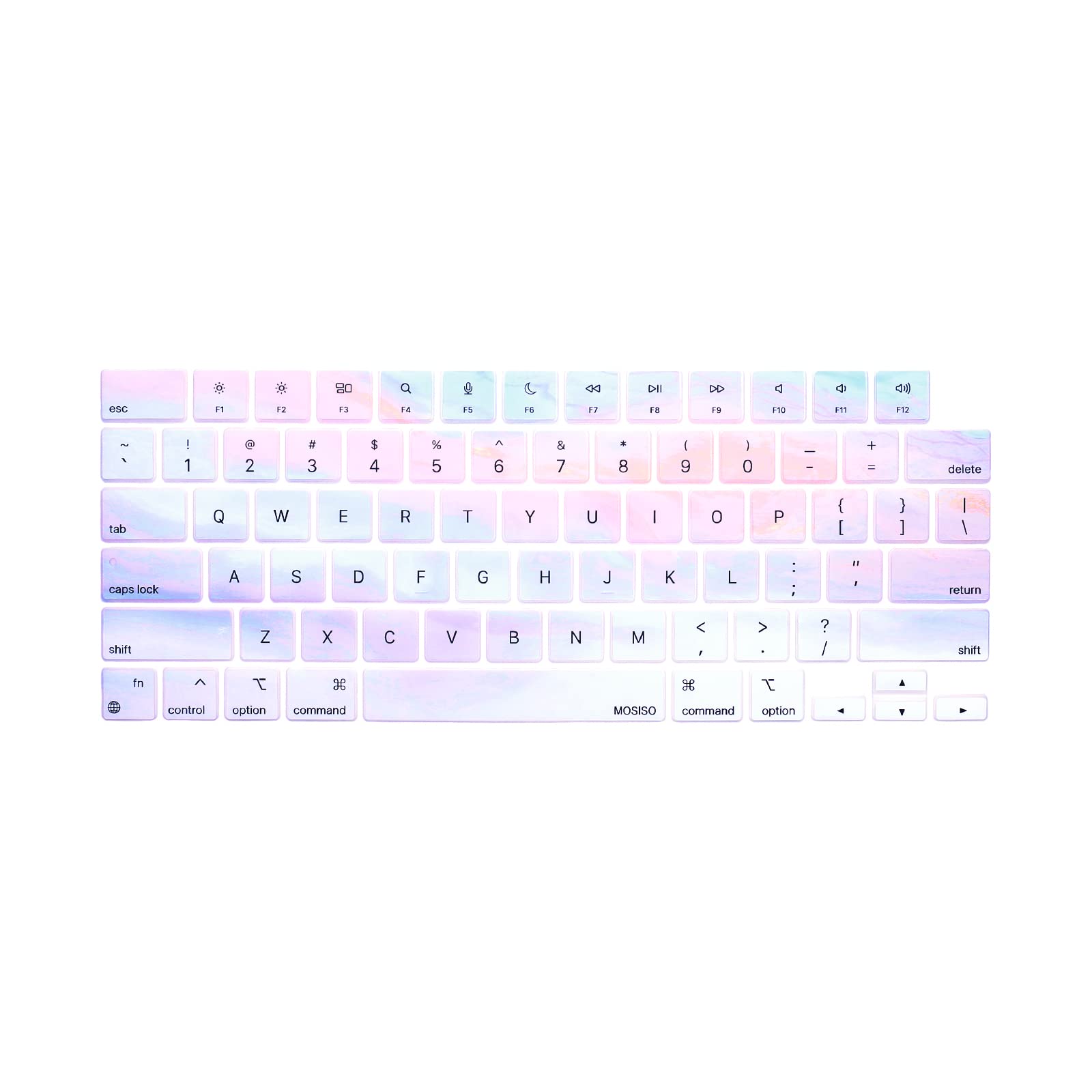 Amazon.com: MOSISO Keyboard Cover Skin Compatible with MacBook Air 15 ...