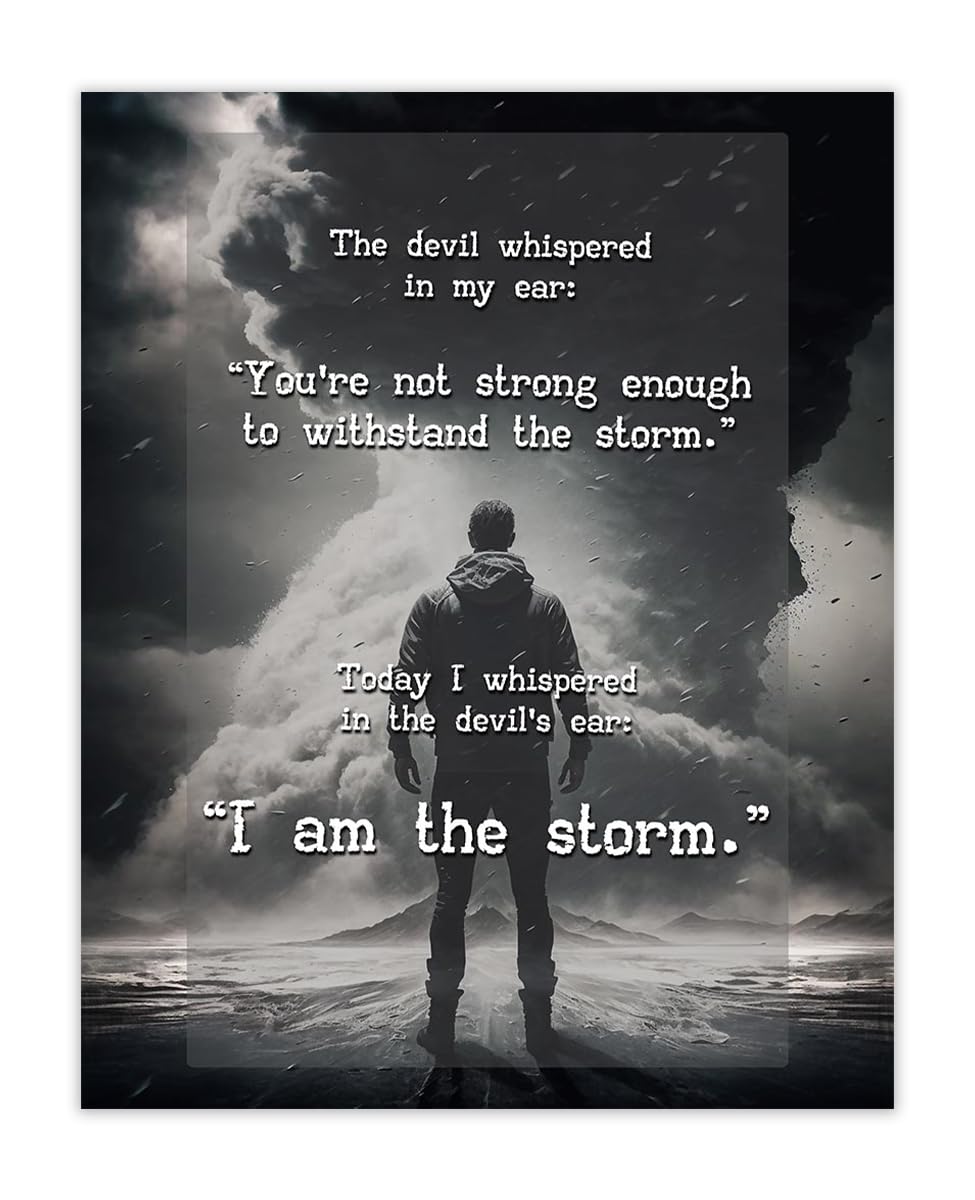 Amazon.com: Positive Affirmations Wall Decor for Kids: "The Devil ...