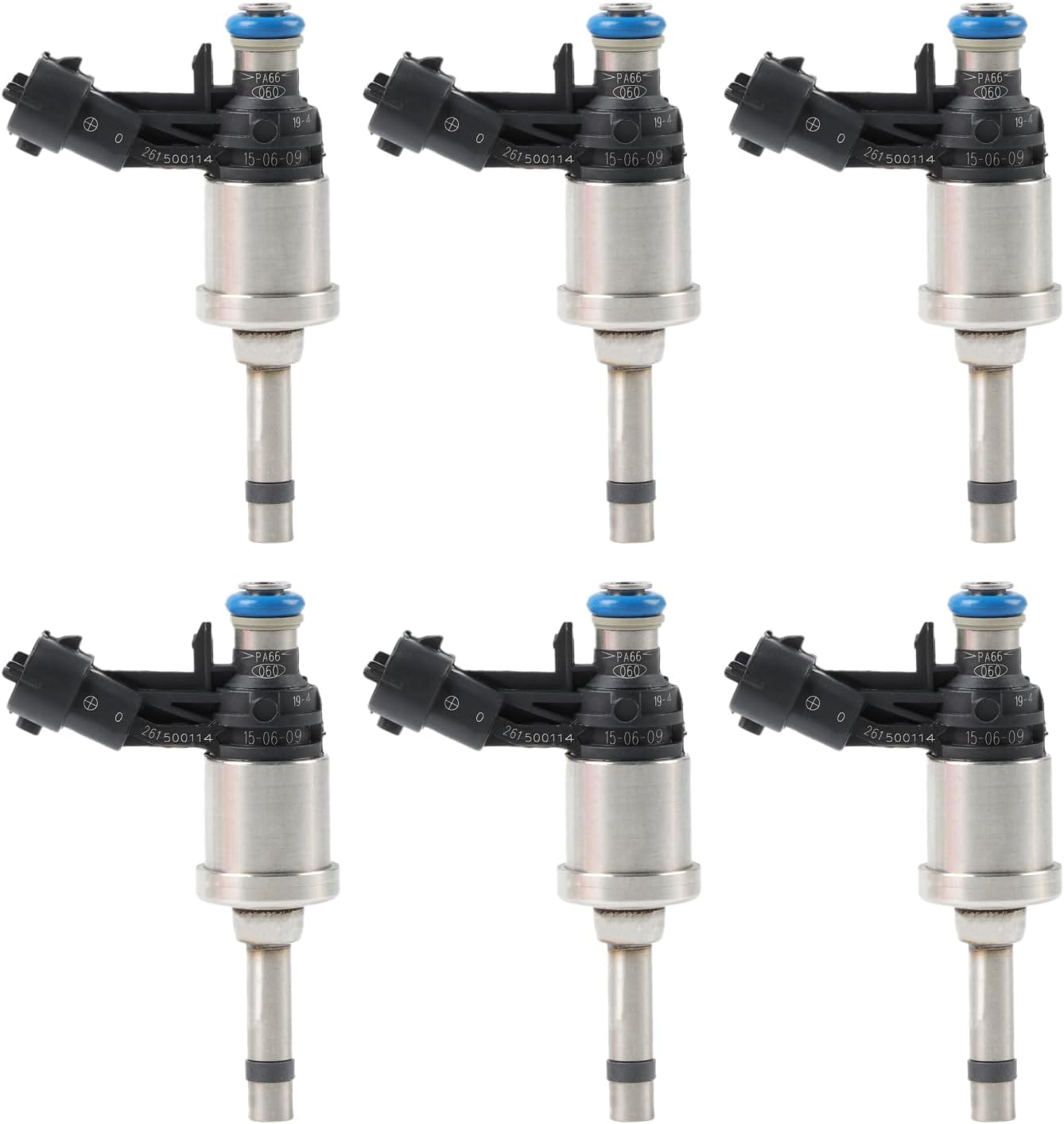 Amazon.com: LELEHOKA 6PCS 12638530 Fuel Injectors Nozzle 6 Holes ...