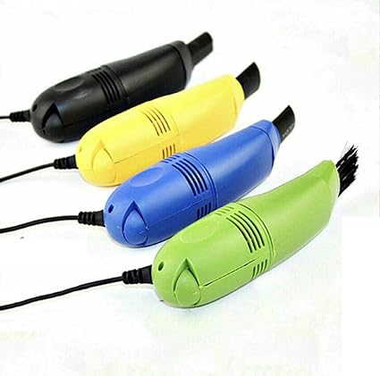 Mini USB Vaccum Cleaner Dust Collector, Handheld Portable Plastic Mini ...