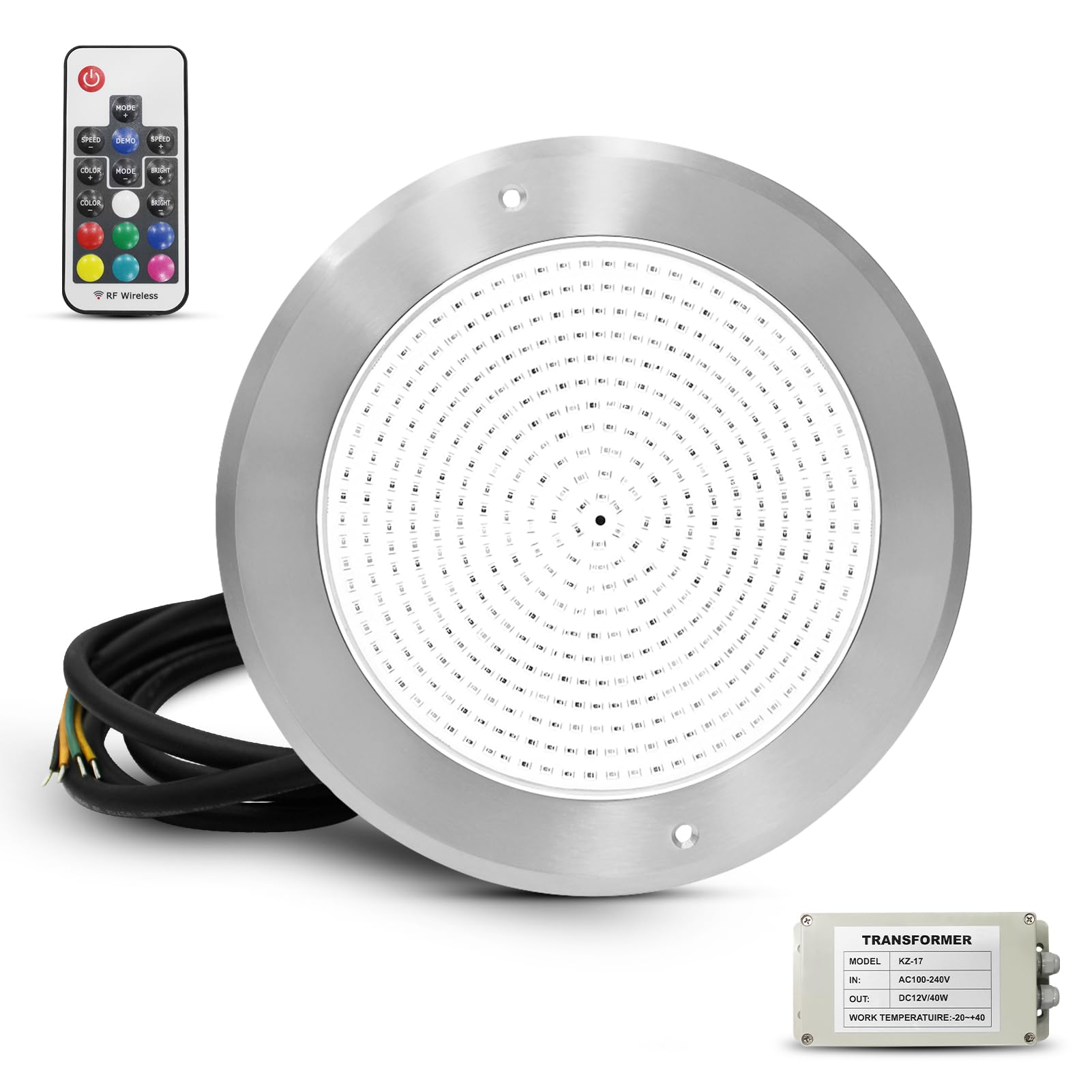Amazon.com: Edovaf 12V LED Pool Lights for Inground Pool,Ultra Slim LED ...