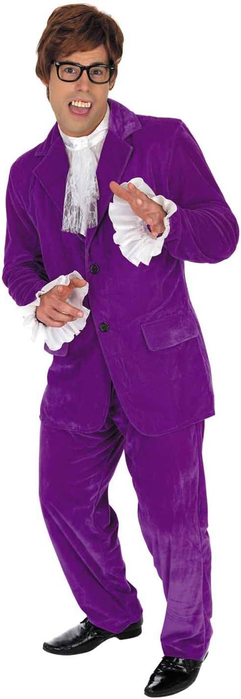 Amazon.com: fancy dress warehouse Movie Inspired Men's Evil Villain ...