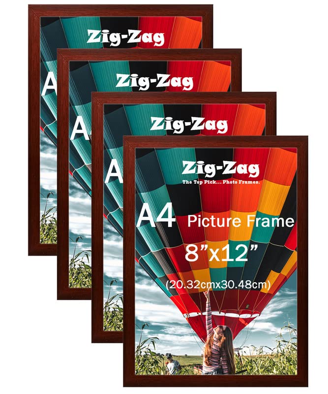 zig zag A4 Size Four Photo Frame For Document, Photo, Quote,Certificate ...