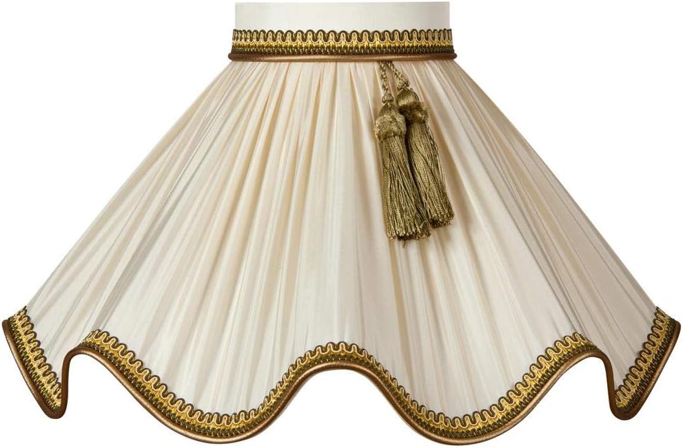 Wavy Neck Lampshade Diameter 30 x 10 x 17 cm Bronze - Amazon.com