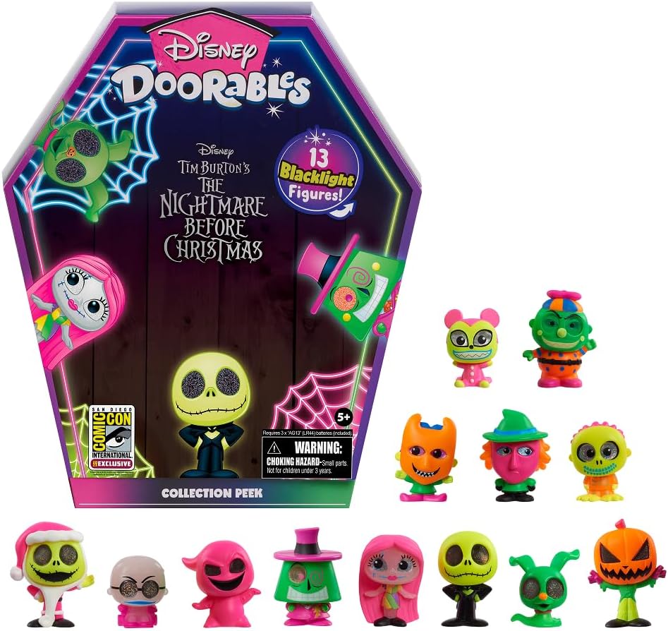 Amazon.com: Just Play Disney Doorables Collection Peek Nightmare Before ...