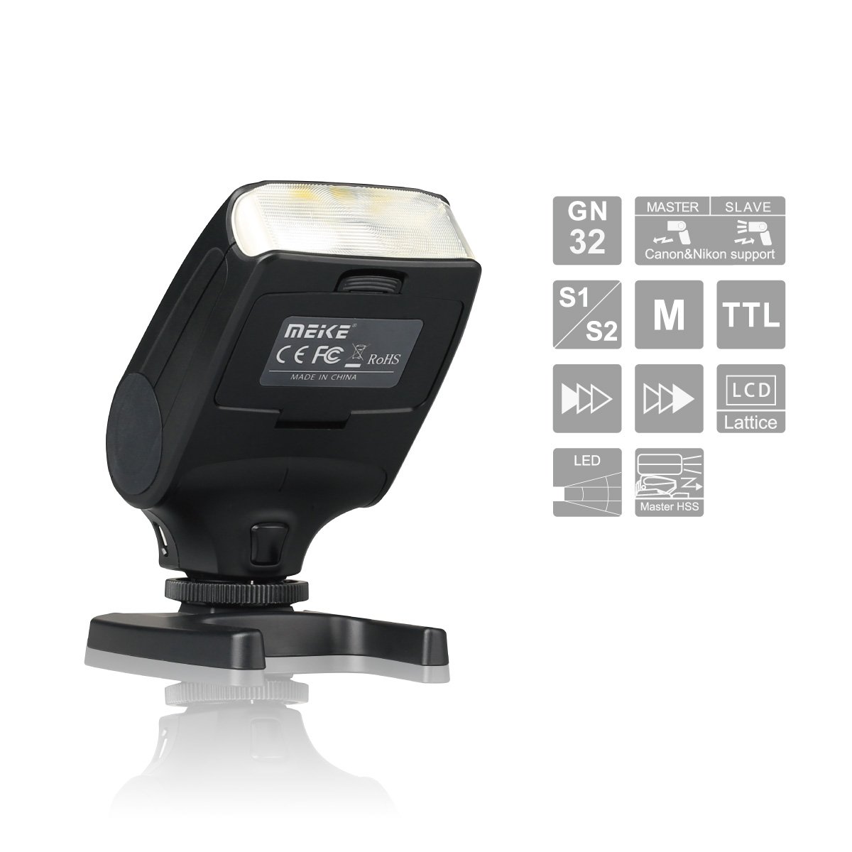 Amazon.com : MEIKE MK-320F Speedlite TTL Master Flash for Fujifilm ...