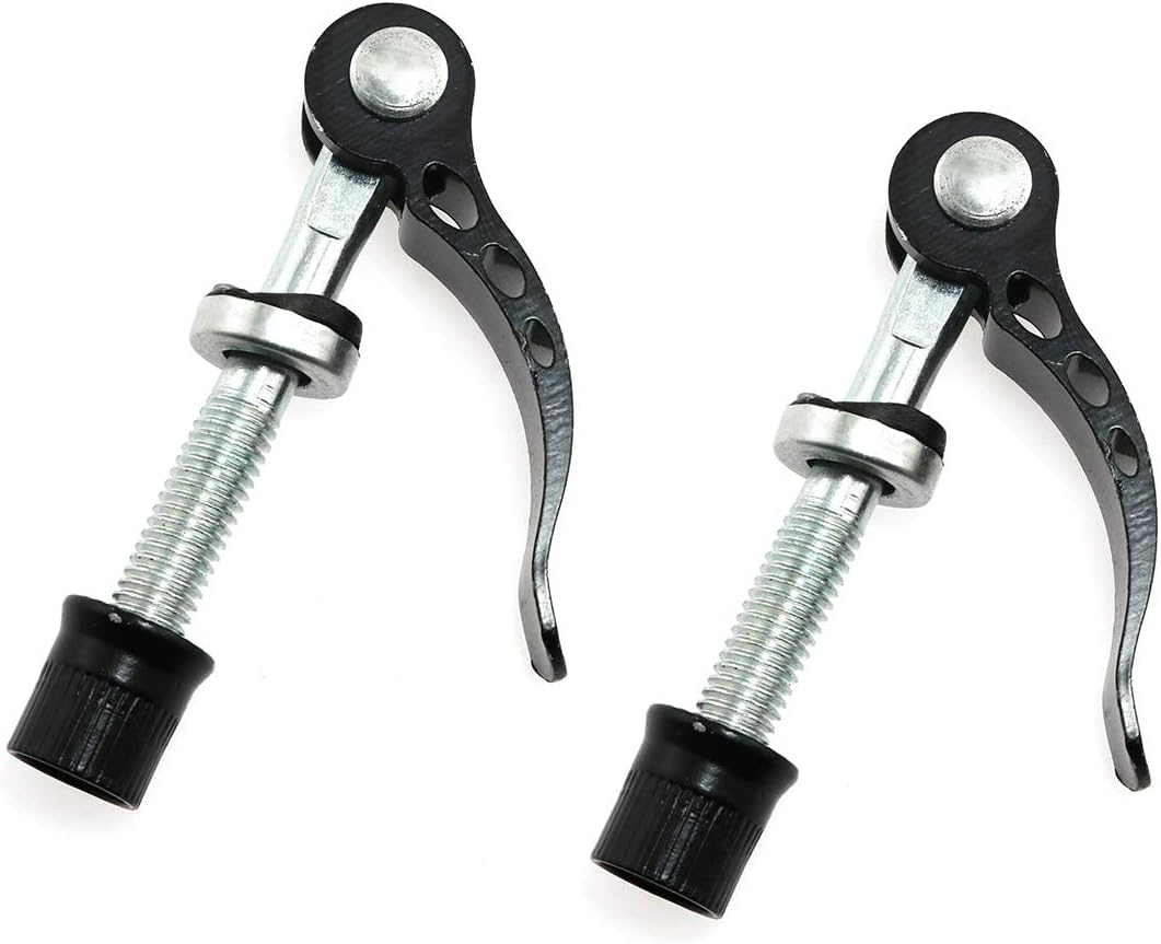 Amazon.com: Bike Seat Post Clamp Quick Release Pin M6x55mm High ...