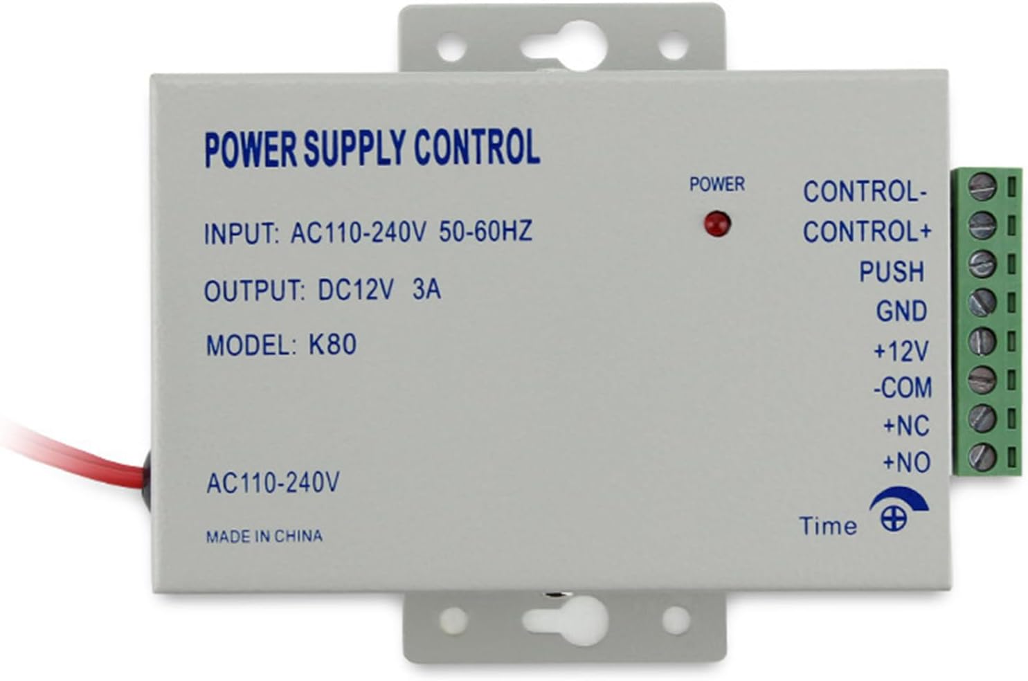 K80 Power Supply Control 110-240V to DC12V 3A for Apartment Lock ...