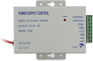 Amazon.co.jp: Power Control 12V 3A Door Access Controller Apartment ...