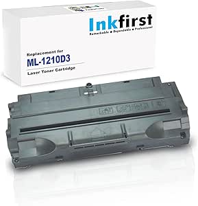 Inkfirst Compatible Toner Cartridge Compatible with Samsung ML-1210D3 (ML1210D3) ML-1210 ML1210 ...