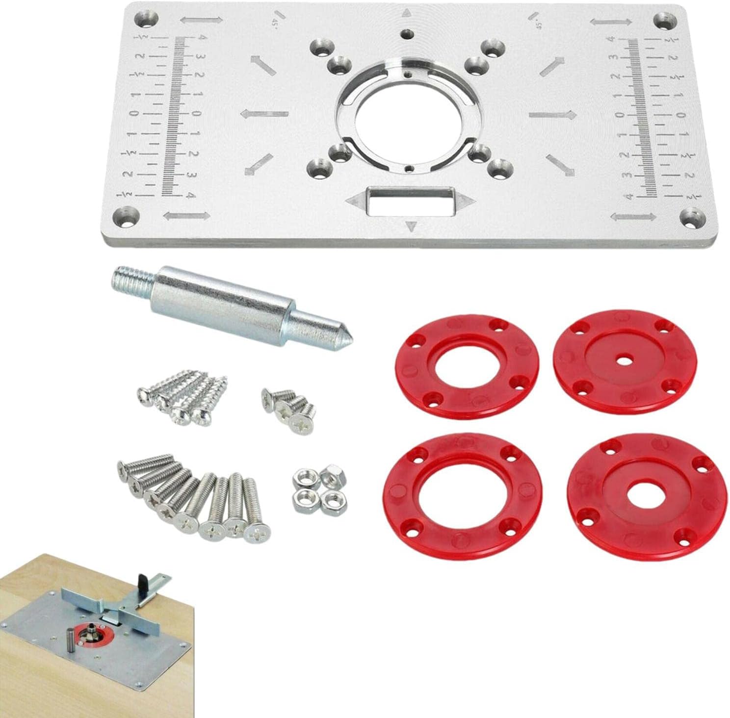 Router Table Insert Plate, Aluminium Router Table Insert Plate Table ...
