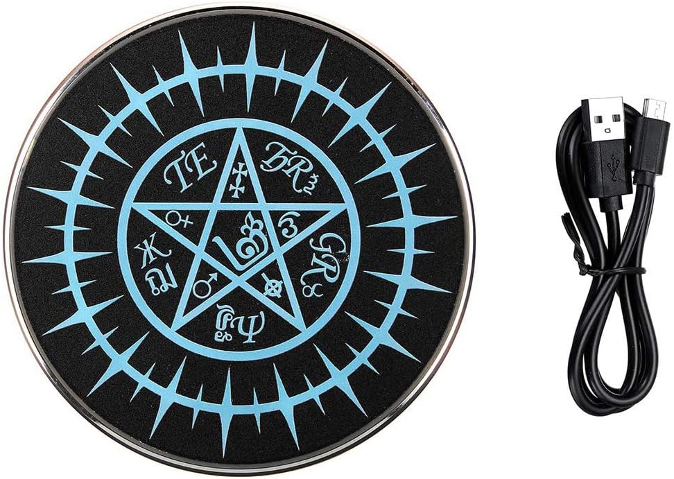 Amazon.com: BaYte Glowing Magic Array Wireless Charging Pad, 10W Magic ...