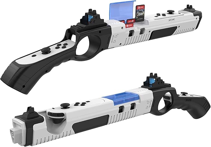 Controlador de arma de jogo de tiro compatível com Switch/Switch OLED ...
