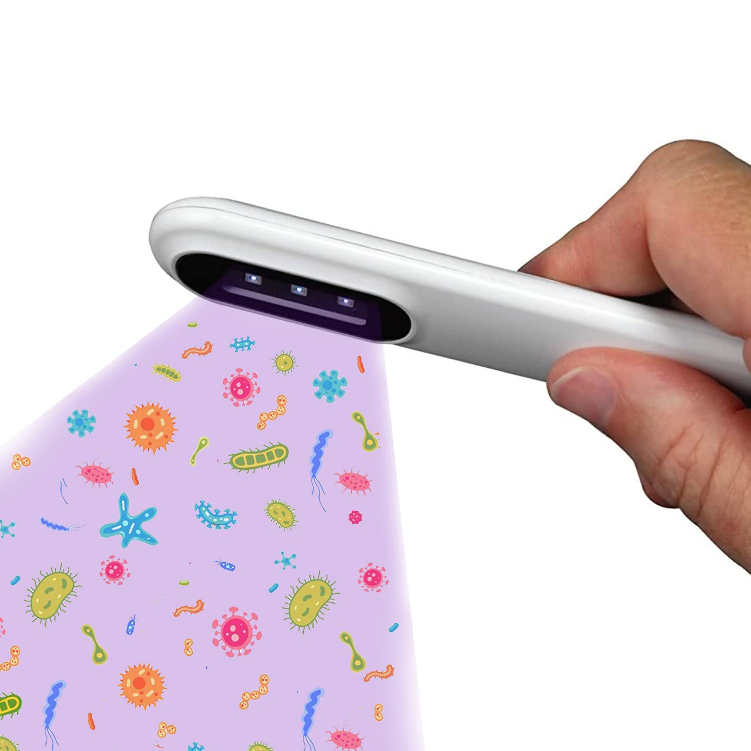 OttLite Compact Travel UVC Disinfecting Wand - Portable UV Light ...