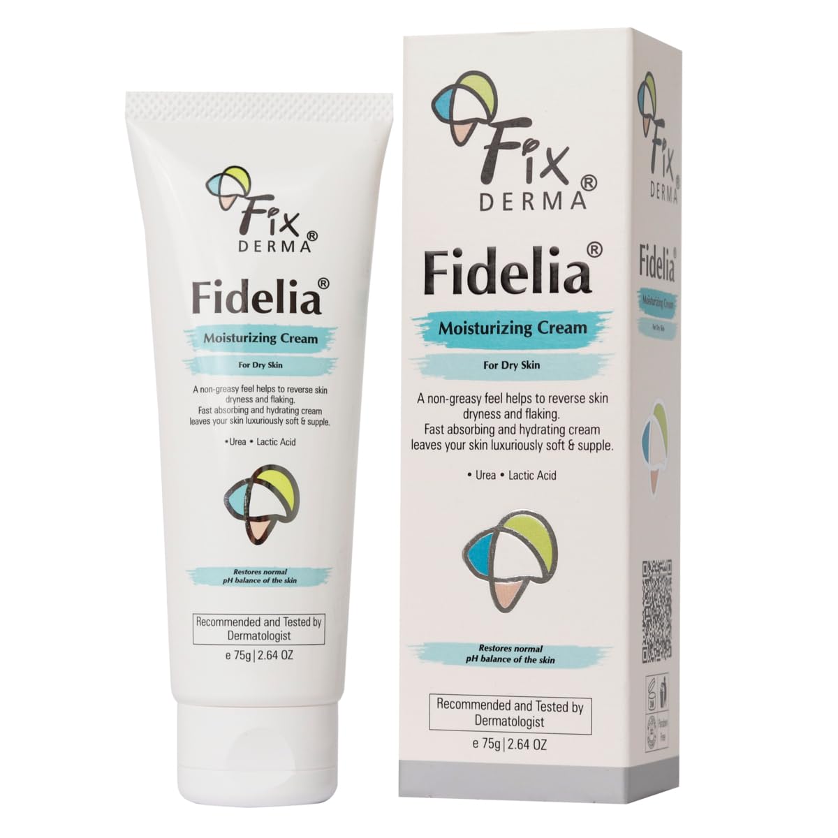 Fixderma Fidelia Moisturizing cream | Daily Moisturizer for Dry & chapped skin | Provides ...