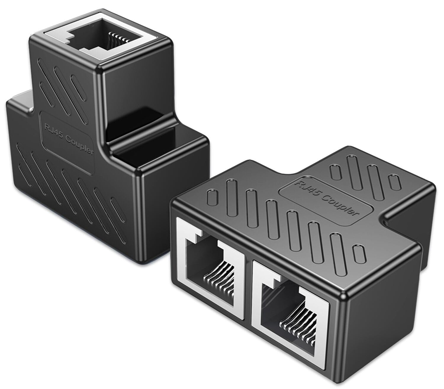 AMAIRIYCA RJ45 Network 1 to 2 Port Ethernet Adapter Splitter, RJ45 1 ...