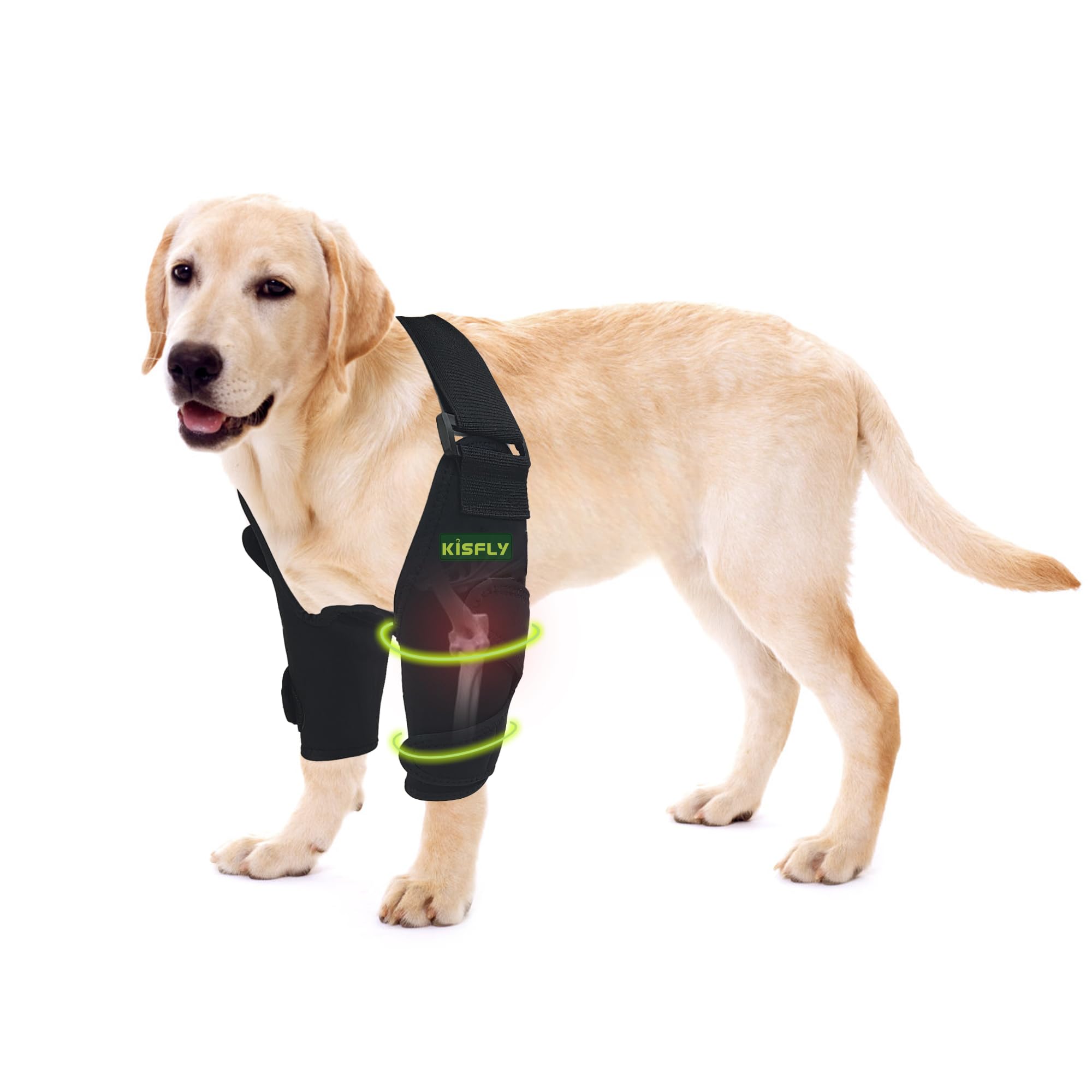 KISFLY Elbow Pads for Dogs Prevent Licking Wound Dog Elbow Brace for ...