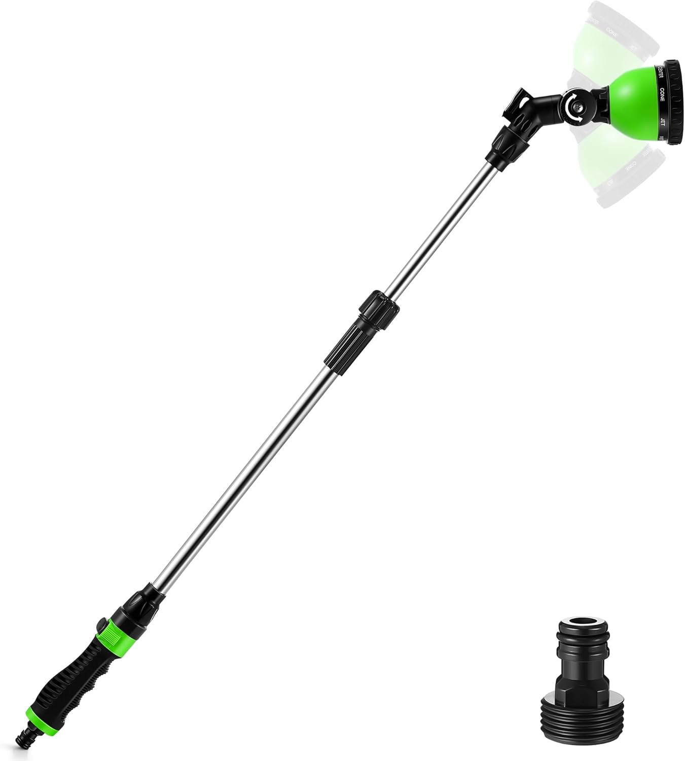 Amazon.com : Ceoighe 28-42 Inch Watering Wand for Garden Hose, Spray ...