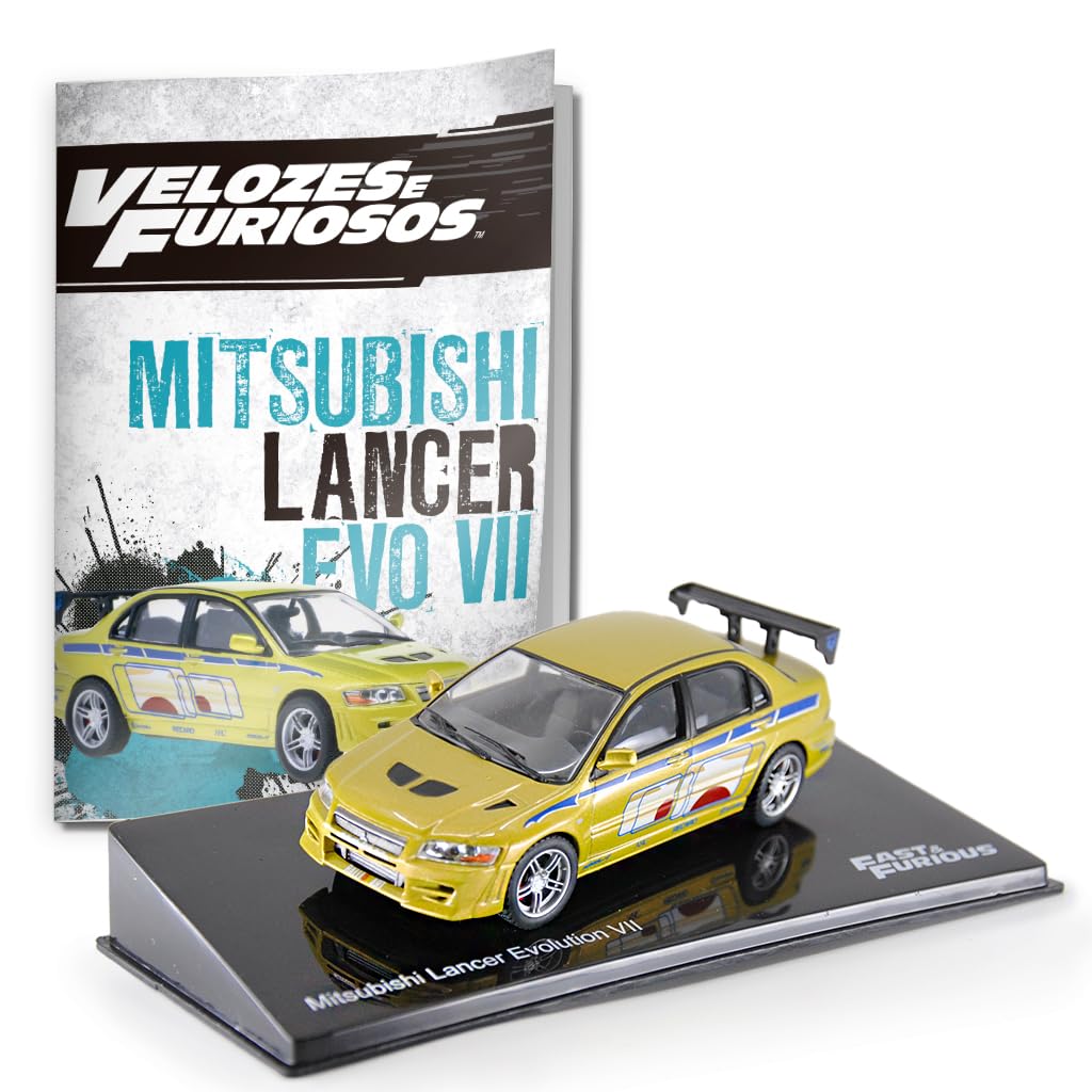 Amazon.com: FAST & FURIOUS Brasil: MITSUBISHI LANCER EVO VII 2002 2 ...