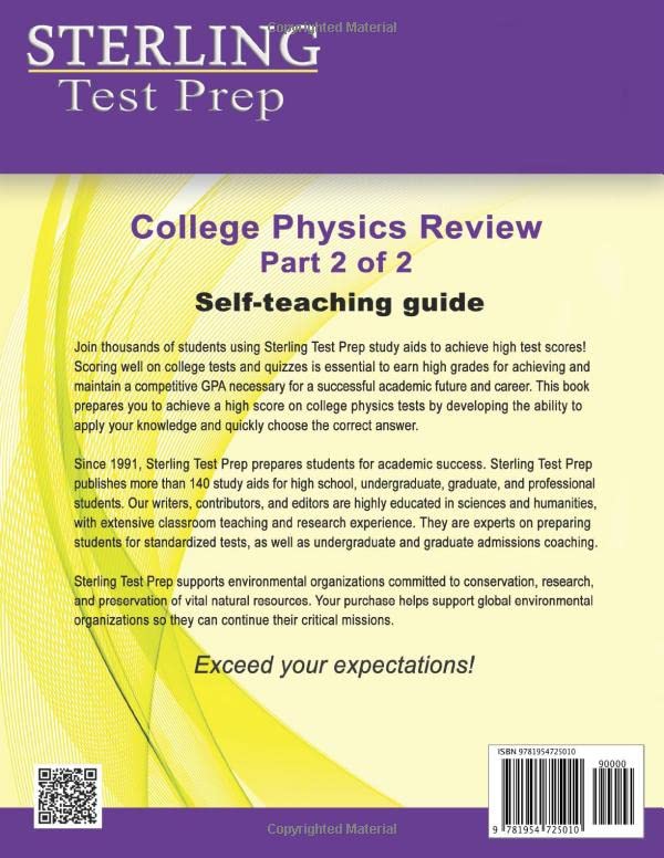 Snapklik.com : Sterling Test Prep College Physics: