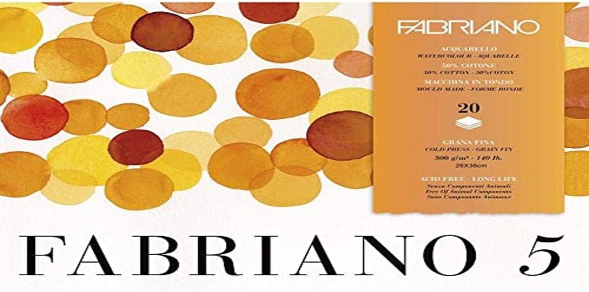 Amazon.com: Unbekannt Fabriano Disegno 5" High-Quality Handmade ...