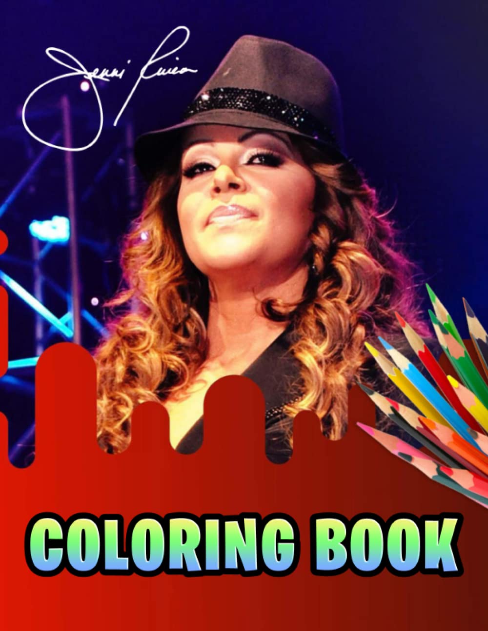 Jenni Rivera Coloring Book: A Fabulous Coloring Book For Fans of All ...