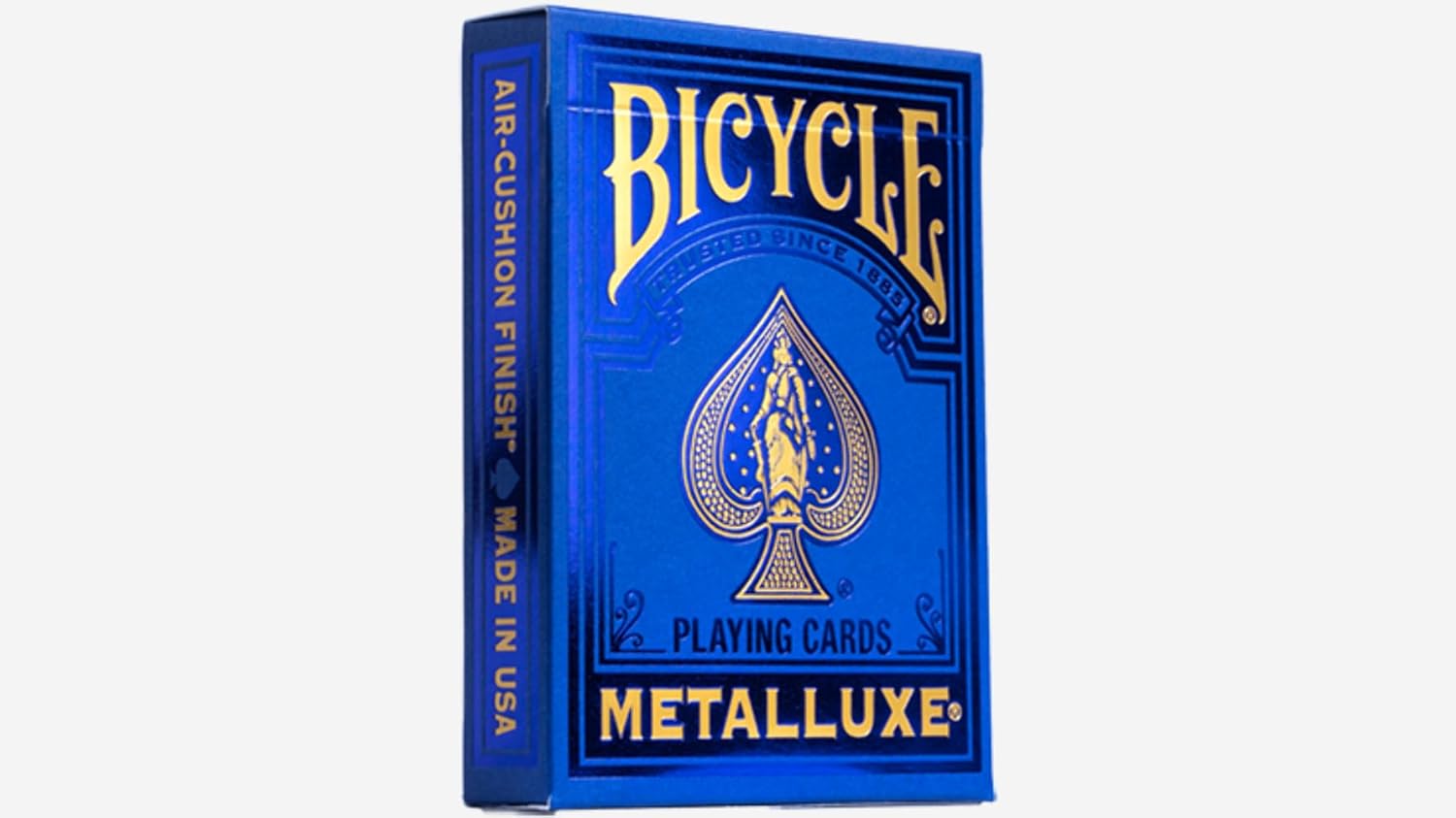 Amazon.com: Murphy's Magic Supplies, Inc. Bicycle Metalluxe Blue ...