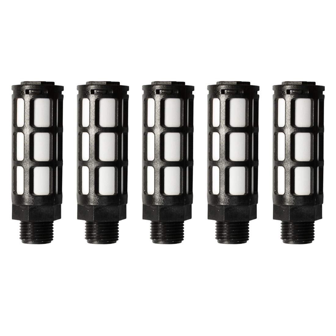 Snapklik.com : Quickun Plastic Exhaust Air Silencer, 3/8" Air Line ...