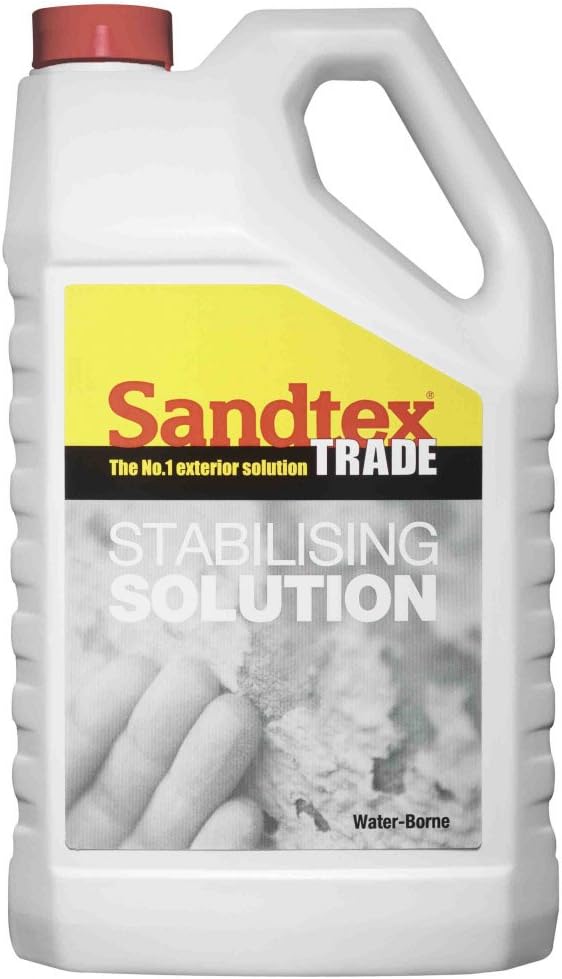 Sandtex Water-Borne Stabilising Solution 5L Clear : Amazon.co.uk: Garden