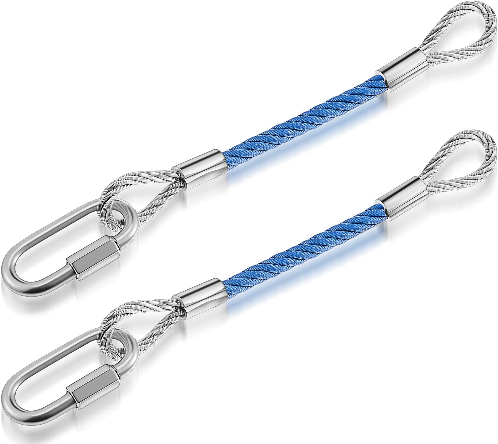 Amazon.com: Datanly 2 Pcs Trailer Safety Cables Trailer Safety Towing ...