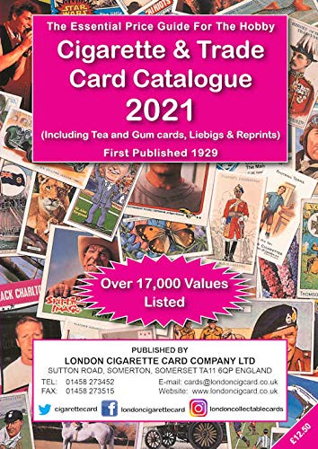 Cigarette & Trade Card Catalogue 2021: Including Tea and Gum Cards ...