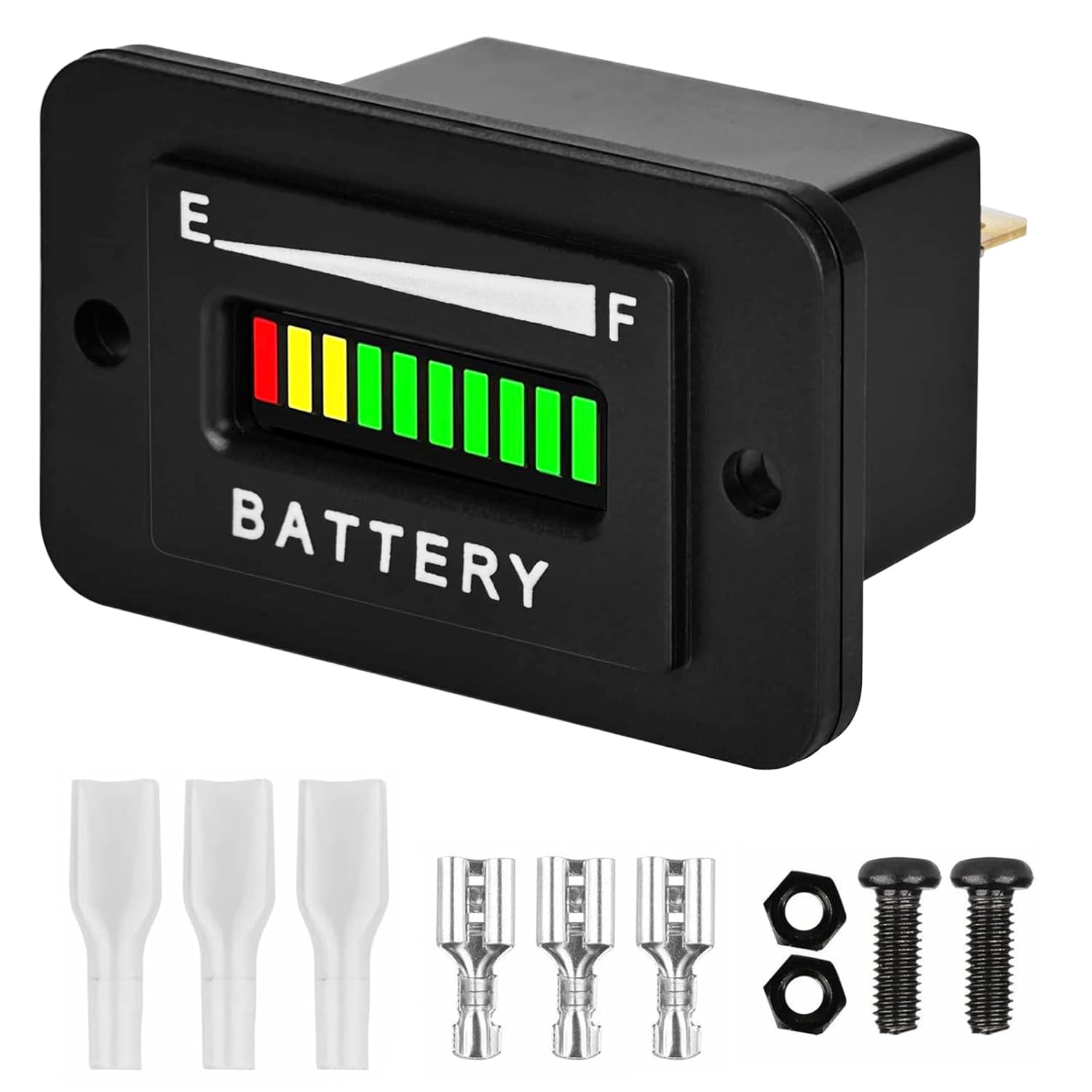 Snapklik.com : Teklectric 36V LED Battery Power Level Indicator Battery ...