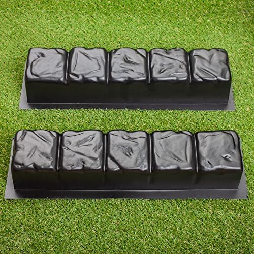 Amazon.com : Concrete molds Straight Edge Stone Log Edging Border ...