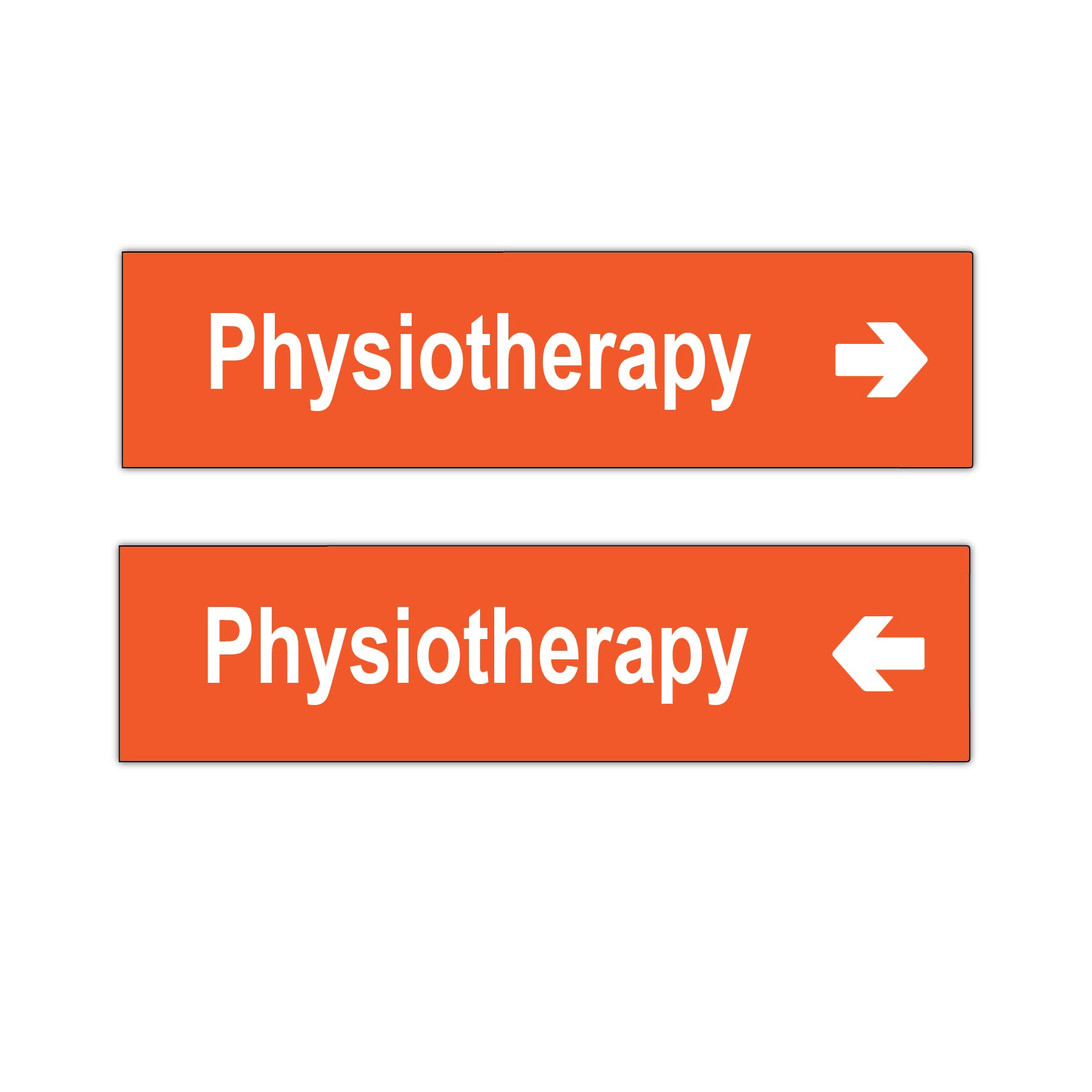 ISEE 360® Physiotherapy Health Advisory Wall Sign Sticker for Hospitals ...