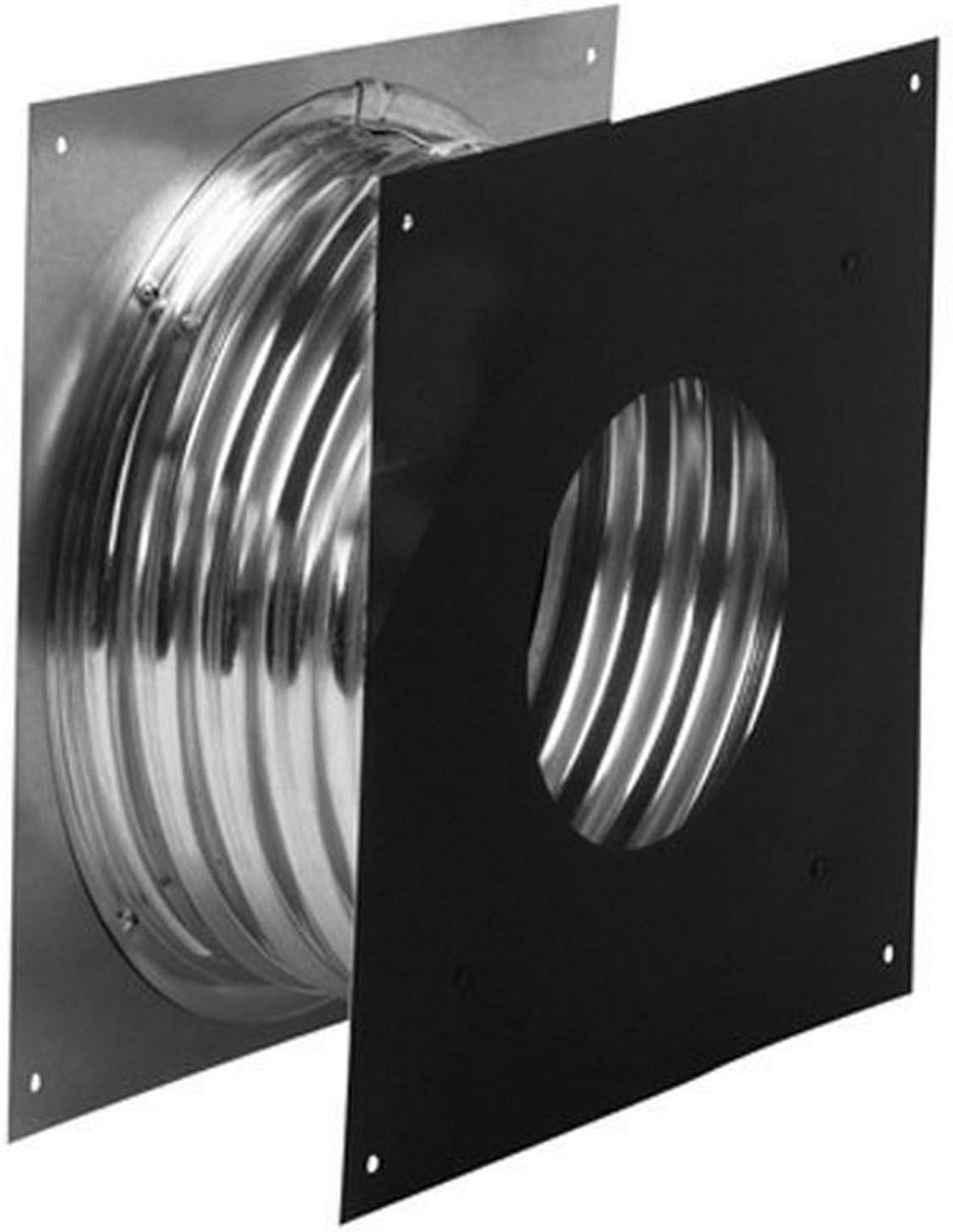 SELKIRK CORP 244460 4-Inch Pellet Wall Thimble - Fireplace Accessories ...